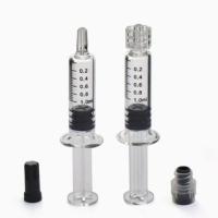 China 5ml Borosilicate Glass Prefilled Sterile Saline Syringe with Luer Lock - 3 Year Shelf Life, EO Gas Sterilized for sale