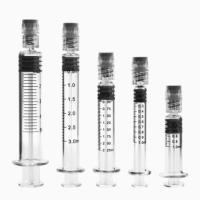 China 5ml Borosilicate Glass Prefilled Sterile Saline Syringe with Luer Lock - 3 Year Shelf Life, EO Gas Sterilized for sale