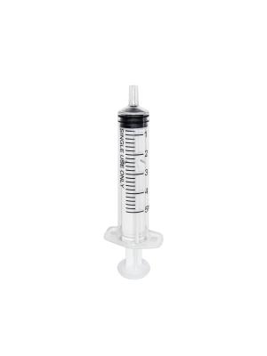 China 5ml Disposable Sterilized Syringes - Food Grade Plastic with Clear Volume Markings for Industrial and Laboratory Use for sale