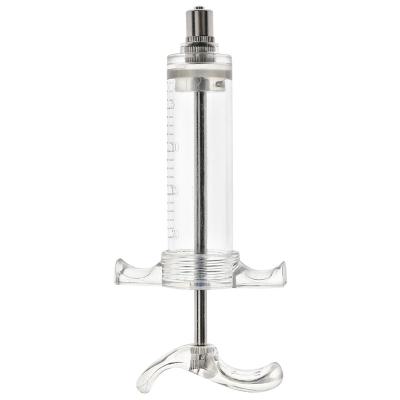 China 20ml Veterinary Syringe for Animal Vaccination - Plastic-Steel Construction with UV Additive and Ergonomic Design for sale