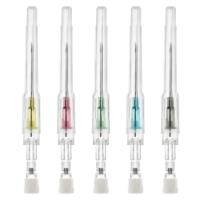 China Disposable Medical Straight Type Pen Needle I.V. Catheter with Safety Guard - FEP/PUR/PTFE Materials for sale
