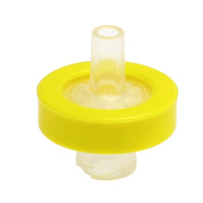 China 13mm & 25mm Disposable Syringe Filters - 0.22μm & 0.45μm Pore Sizes in PES, Nylon, PTFE, PVDF Materials for sale