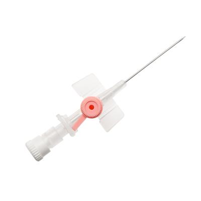 China Safety Arterial & Venous Indwelling Needle I.V. Catheter with Wings and Inject Port for sale