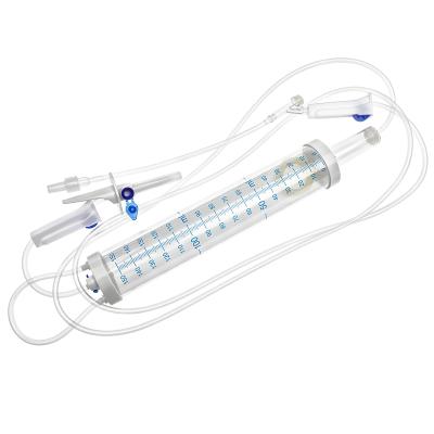 China 150ml Disposable Medical Ordinary IV Giving Set Burette Infusion Set Titration Infusion Set for sale