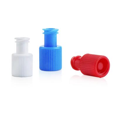 China Hot Sale Disposable Medical Red Combi Stopper for sale