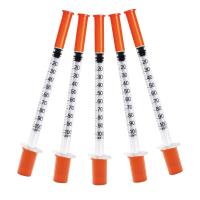 China CE Approved Medical Disposable Safety  31G Single Use Insulin Syringe with Needle Professional Made for sale