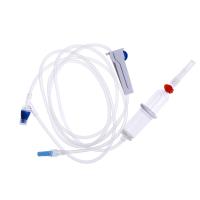 China Sterile Disposable IV Infusion Set with 150cm Length and 20 Drops/ml Flow Control - CE Certified Medical Device for sale