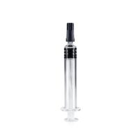 China 2.25ml Borosilicate Glass Saline Flush Syringe with Luer Lock - 0.9% Normal Saline, 3-Year Shelf Life for sale