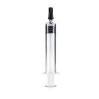 China 5ml Borosilicate Glass Prefilled Sterile Saline Syringe with Luer Lock - 3 Year Shelf Life, EO Gas Sterilized for sale