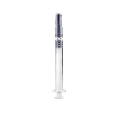 China 1ml Disposable Normal Saline Flush Syringe with 0.9% Sodium Chloride and Luer Lock Connection for sale
