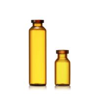 China ISO Standard Medical Use Antibiotics Injection Sterile Vial 3ml 10ml 12ml 30ml 50ml Glass Vial with Aluminum Cap for sale