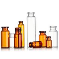 China Borosilicate Glass Pharmaceutical injection Glass Tubular and Molded Bottle Medicine Bottle for sale