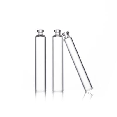 China 1.5ml 1.8ml 3ml Transparent Medical Empty Disposable Glass Cartridge Pharmaceutical Use for sale