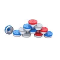 China Customized Aluminum Plastic Flip Top Vial Cap Glass Vial Bottle Cap for Injection Vials Sealing for sale