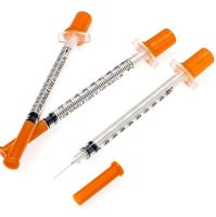 China Medical Use Precision and Comfort Accurate Diabetes Management 0.5ml 1ml Insulin Syringe With Good Quality for sale