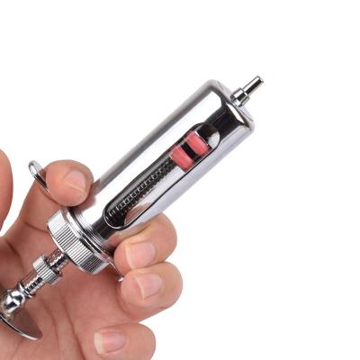 China Animals Medical Multiple Capacities Excellent Quality Metal Syringe for Veterinary and Animal for sale