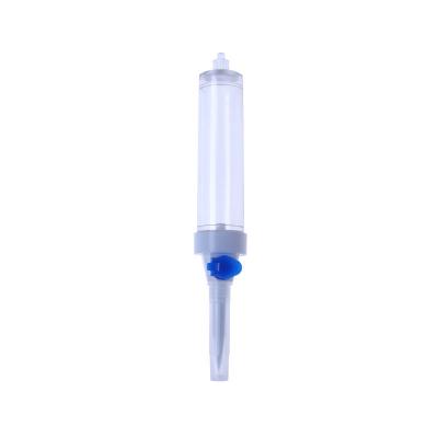 China Hot Selling ISO Certified Medical Disposable Infusion Set Double Chamber 10/20/60 Drops/ml for Adults EOS Disinfecting Type for sale