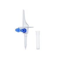 China Disposable Infusion Set with CE Mark Quality ISO Certified ABS Plastic Components Spike Vented Blister Packed for sale
