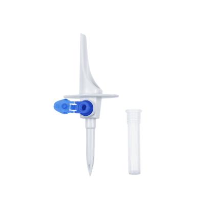 China Disposable Infusion Set with CE Mark Quality ISO Certified ABS Plastic Components Spike Vented Blister Packed for sale