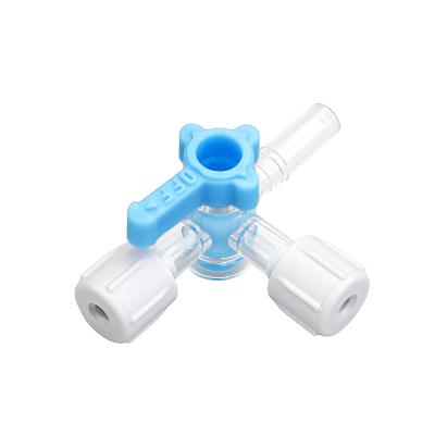 China Connector Ozone Sterile Needlefree Medical Device 3 Way Stopcock for Hospital Clinic for sale