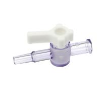 China Sterile Single-handle Luer Valve with PC/PE Material for Safe Fluid Control Operations for sale