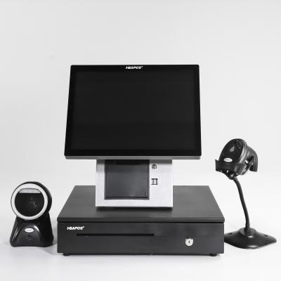 China New touch pos system with printer for restaurant hotel for sale