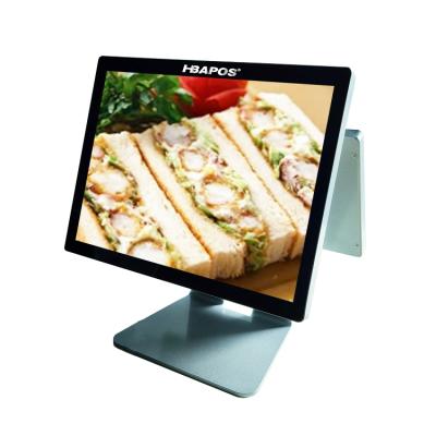 China 15.6inch Double Screen Capacitive Touch Screen POS Systems for Market for sale