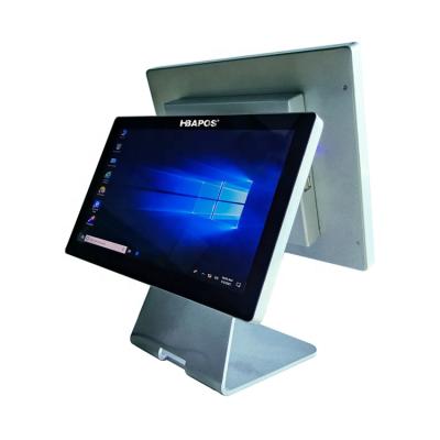 China New Arrival Silver 15 inch Full Metal Capacitive Touch Screen Pos Systems for sale