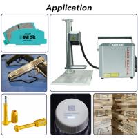 China Portable Handheld Laser Marking Machine 20W 30W 50W 100W Desktop Laser Marking Machine for sale
