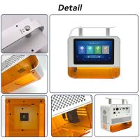 China Small Portable Fiber Laser Marker Machine Handheld Laser Engraving Machine 90V - 240V for sale