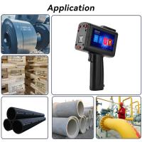 China 300 - 600DPI Label TIJ Inkjet Printer Portable Handheld Inkjet Printer Gun for sale