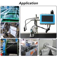 China 40DPI 150DPI 300DPI Industrial TIJ Inkjet Printer Machine With Inkjet Coder for sale