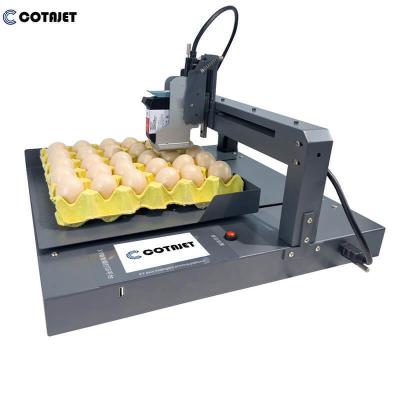 China 300DPI - 600DPI Egg Coding Machine / Egg Inkjet Printer With Printing On Eggs And Egg Cartons for sale