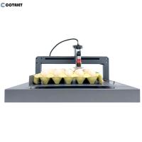 China 300DPI - 600DPI Egg Coding Machine / Egg Inkjet Printer With Printing On Eggs And Egg Cartons for sale