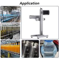 China CO2 Fly Laser Marking Machine 30W 40W 60W For Electronics / Pharmaceuticals for sale