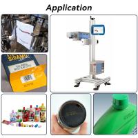 China CO2 Industrial Laser Marking Machine with date marking for PET bottle for sale