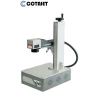 China Portable Laser Marking Machine 20W 30W 50W 100W Expiry Date Coding Machine for sale