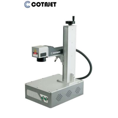 China Portable Laser Marking Machine 20W 30W 50W 100W Expiry Date Coding Machine for sale