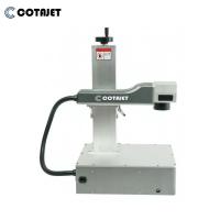 China Portable Laser Marking Machine 20W 30W 50W 100W Expiry Date Coding Machine for sale