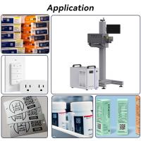 China 3W 5W 10W UV Laser Marking Machine For Flexible Films / Rigid Plastics 220V 50HZ for sale