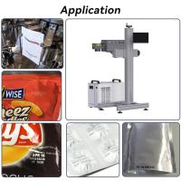 China 3W 5W 10W UV Laser Marking Machine For Flexible Films / Rigid Plastics 220V 50HZ for sale
