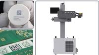 China 10W Flying UV Laser Marking Machine Cold Processing 110X110mm 200X100mm for sale