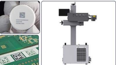 China 10W Flying UV Laser Marking Machine Cold Processing 110X110mm 200X100mm for sale