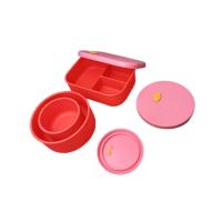 China Durable 3pcs Silicone Baby Feeding Set Non Toxic Plate Dividers For Food for sale