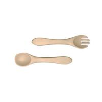 China Baby Feeding Silicone Bib And Bowl Set Food Grade With Forks And Spoons for sale
