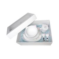 China 6pcs Silicone Baby Feeding Set Kitten Shape BPA Free Suction Bowls And Plates for sale