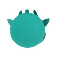 China Imp Shape Reusable Silicone Baby Feeding Set Non Slip Bpa Free Bowl Customized for sale