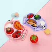 China Silicone Baby Bpa Free Suction Bowl Set Tableware Customized With Straw for sale