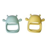 China Silicone Baby Teether Customized Hippo Never Drop Diy Handmade Bpa Free for sale