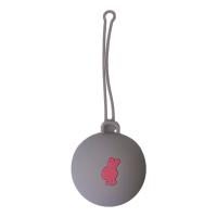 China Silicone Baby Teether Baby Pacifier Container Anti Dropping  Bpa Free Baby Pacifier Clip Holder for sale